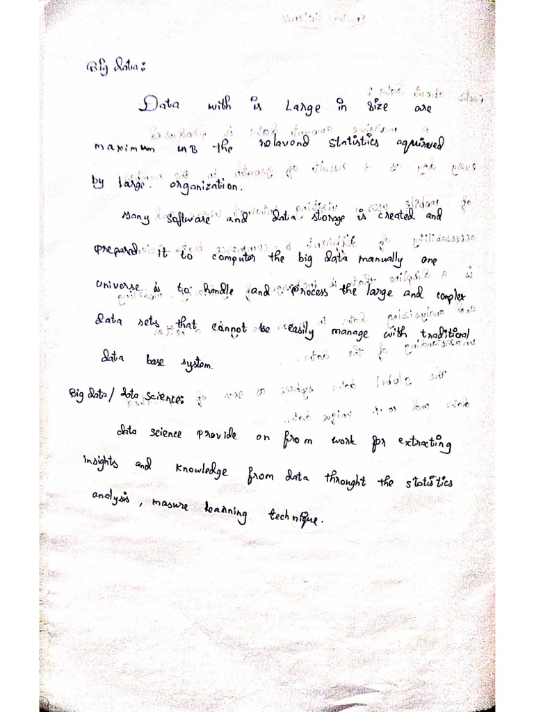Data Science Note | PDF