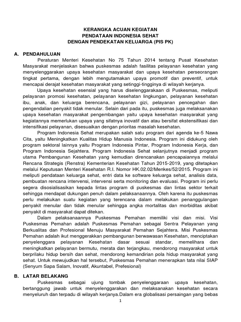 Kak Pis PK | PDF | Ilmu Sosial