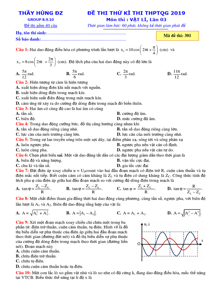 03 - de Thi Thu Group VIP3 - Chuan | PDF