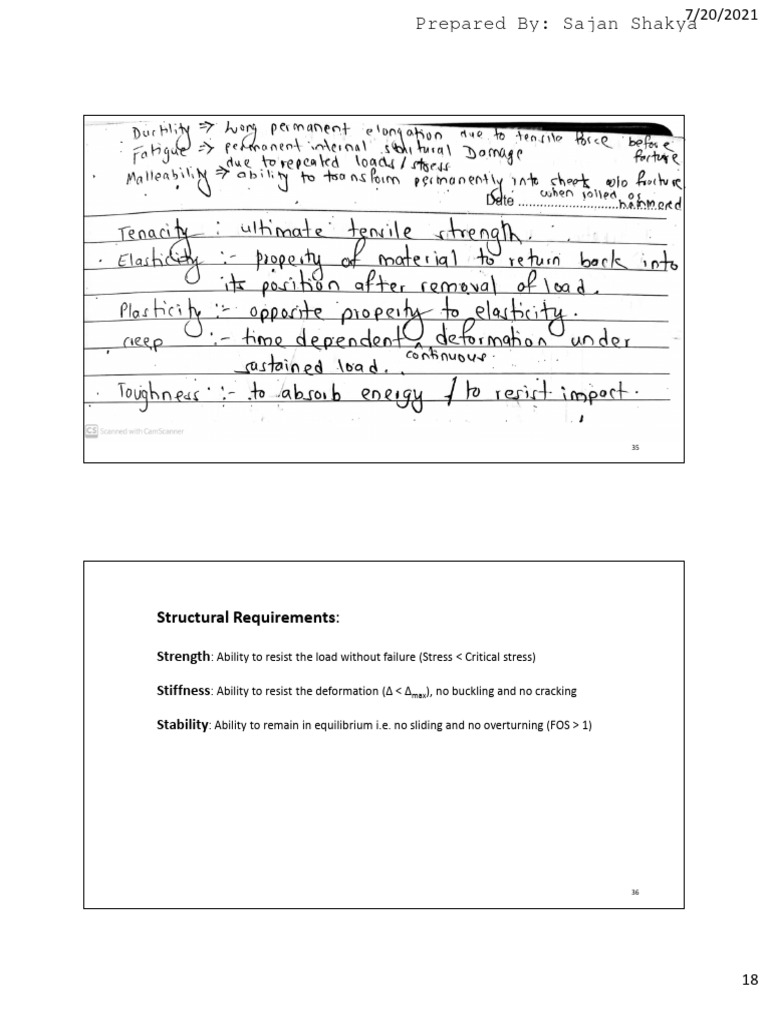 PSC Structure 2 | PDF | Young's Modulus | Bending