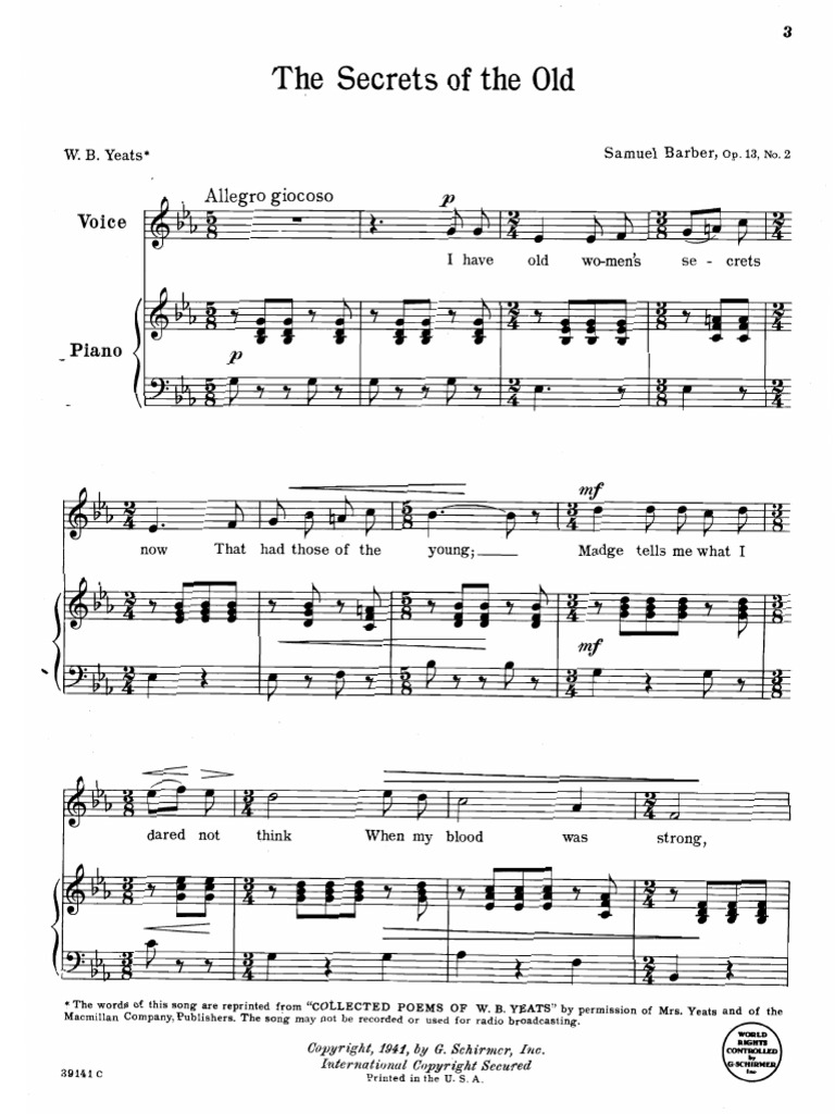 The secrets of the old | PDF