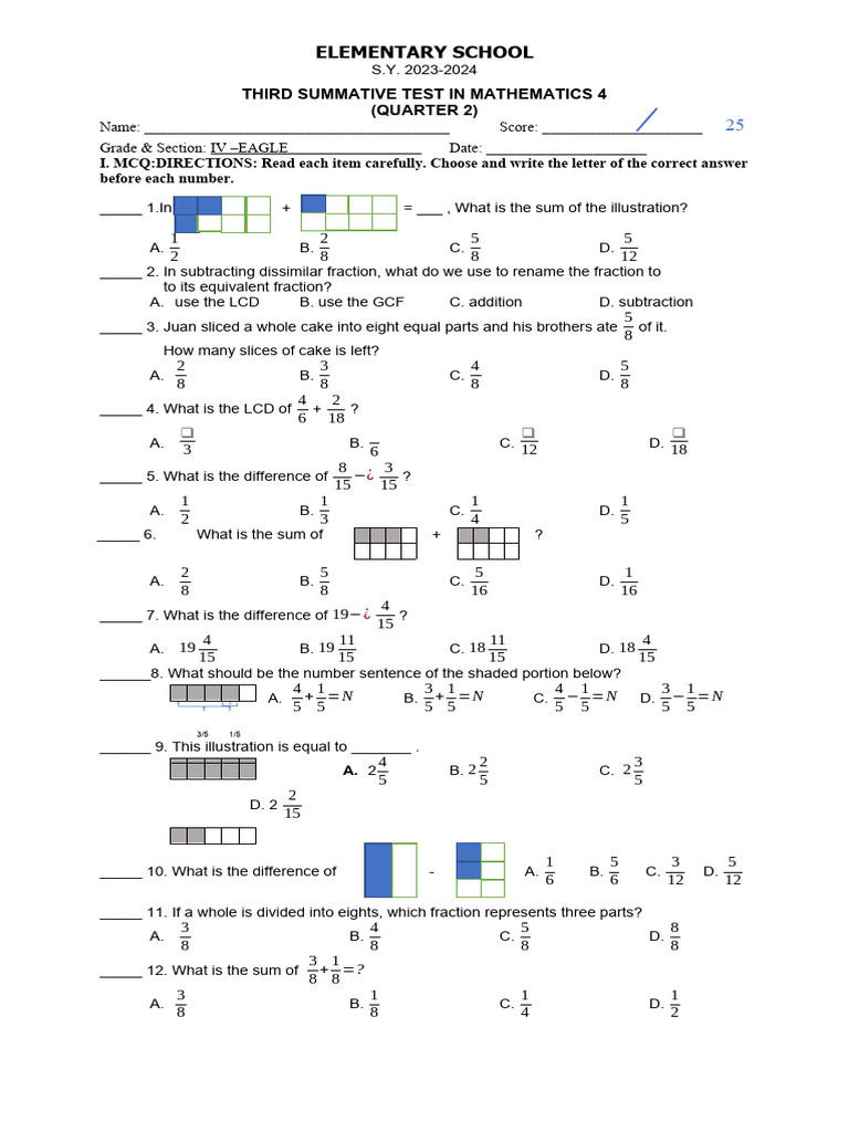 MATH 4 - Q2 ST3 Up | PDF | Mathematics