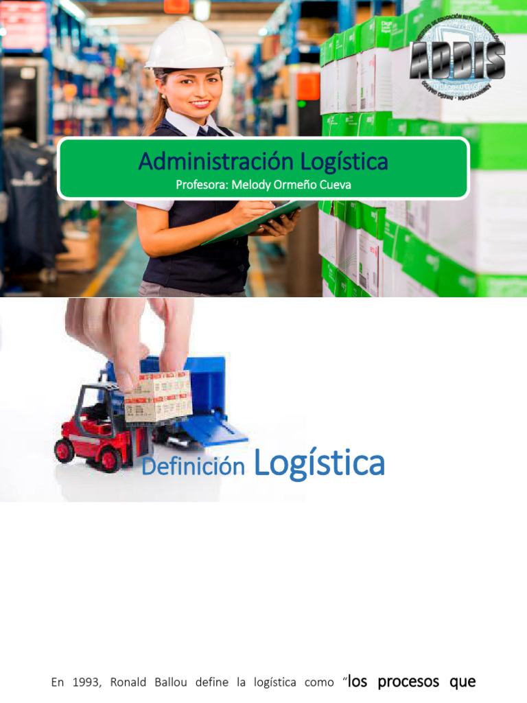 1 Clase - Definiciòn Logistica | PDF | Logística | Business