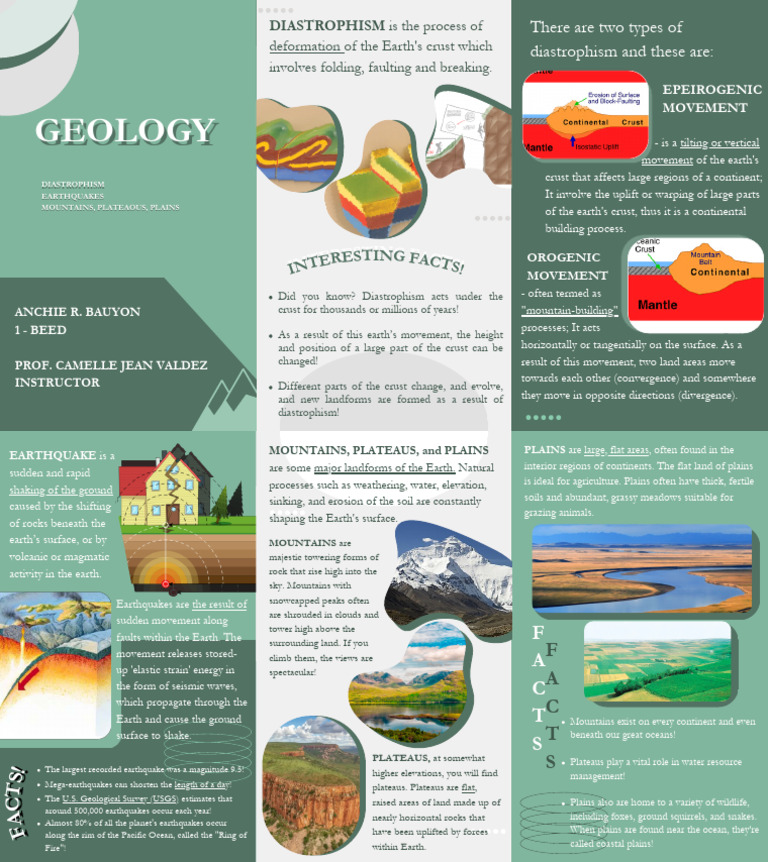 BROCHURE | PDF | Earthquakes | Earth