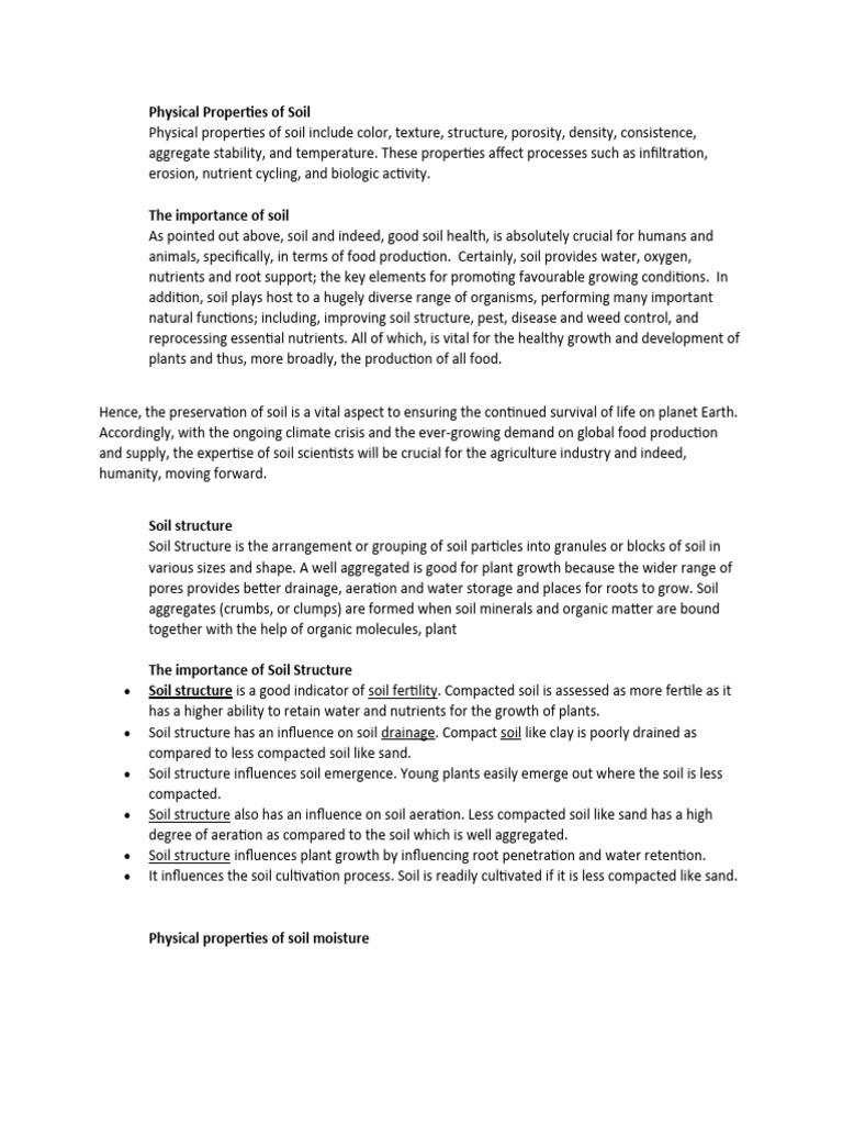 Soil Science Assignment | Download Free PDF | Soil | Ph
