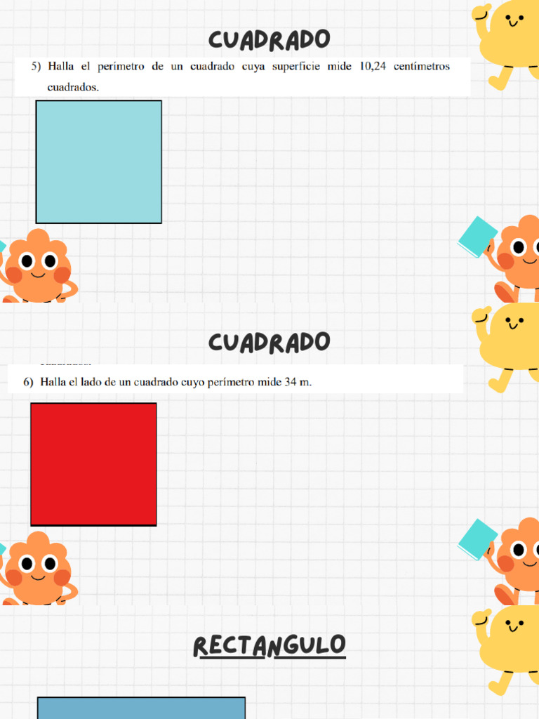 Area y Perimetro 5to de Primaria | PDF | Ciencia y matemáticas