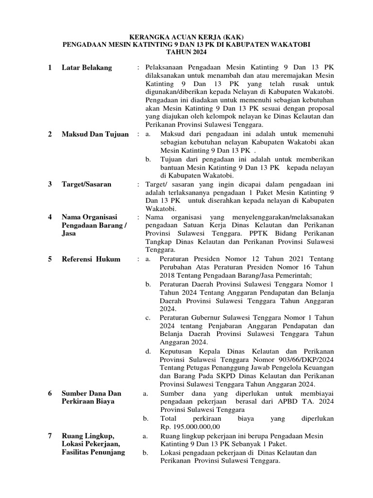 KAK Katinting 9 PK Dan 13 PK | PDF