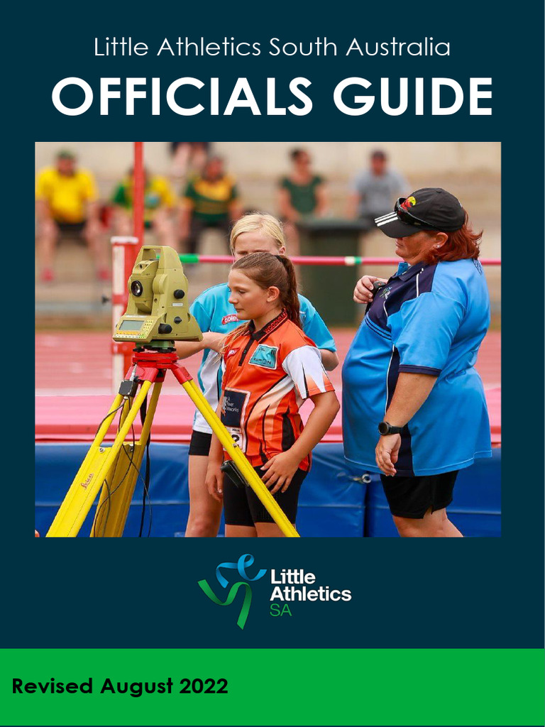 Officials Guide 2022 23 | PDF | Track And Field | Referee