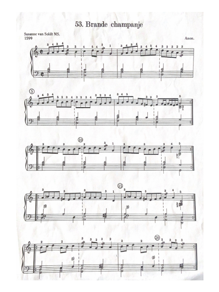 53. Branle champagne | PDF
