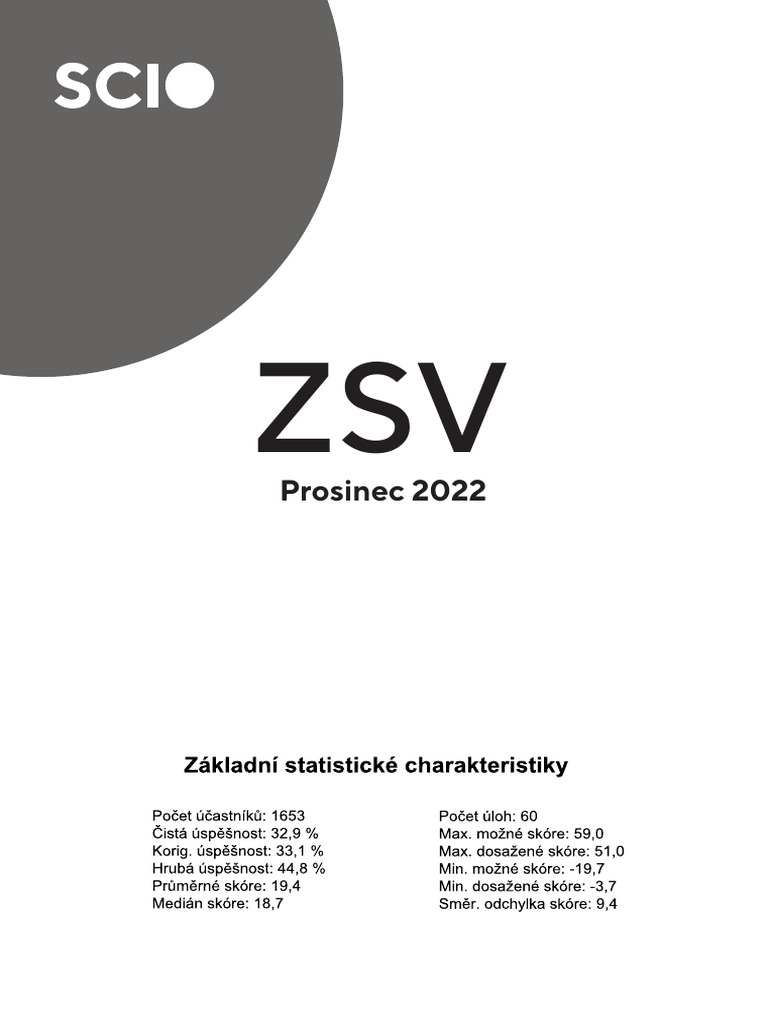 ZSV NSZ 2022 2023 Prosinec T1 | PDF