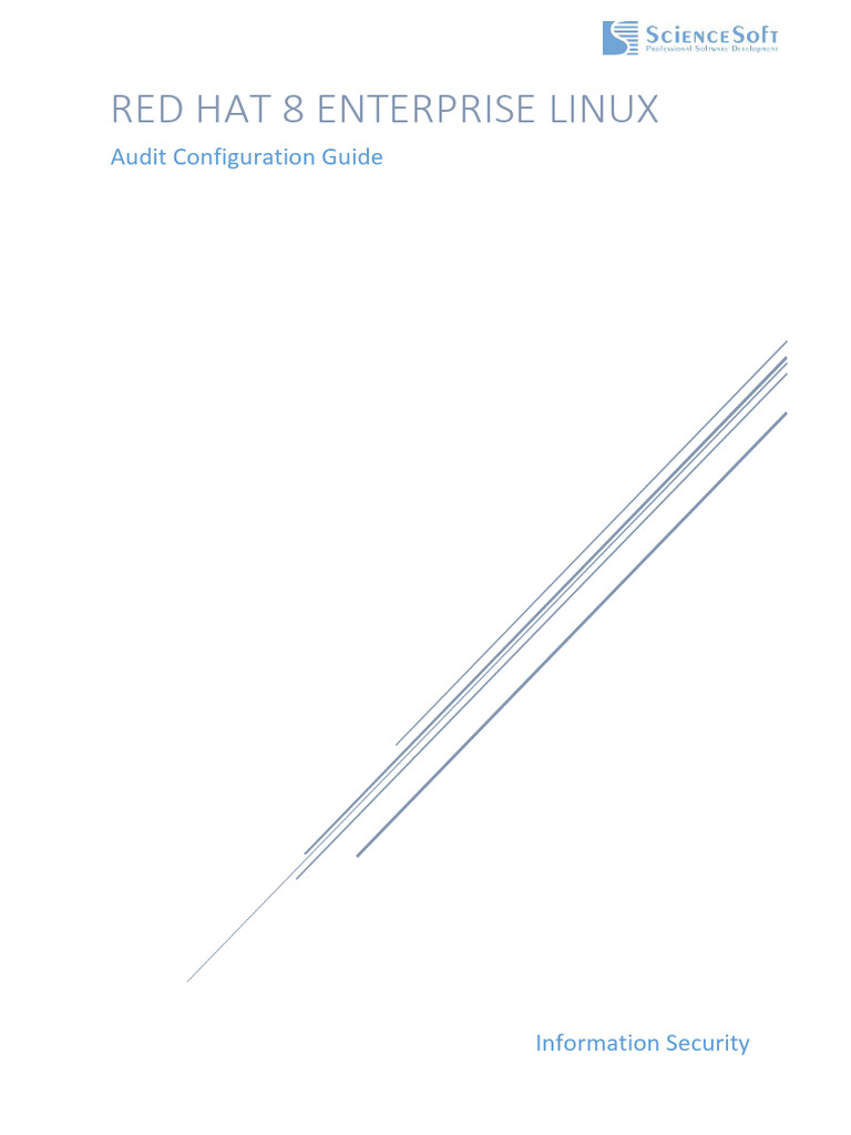 RHEL 8 Audit Configuration Guide | PDF | Linux | Software