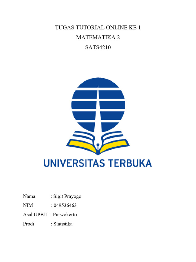 Tugas Matematika II: Konvergensi Deret | PDF