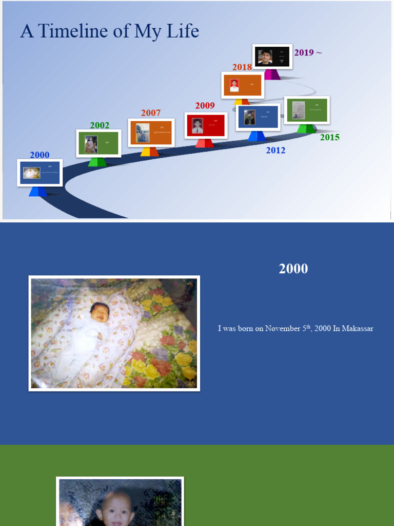 A Timeline of Me | PDF