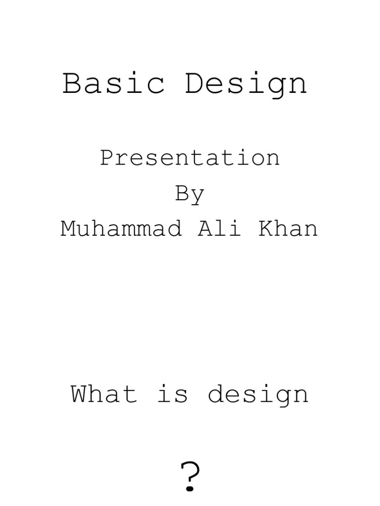 Basic Design - MAK | PDF | Composition (Visual Arts) | Computer Graphics