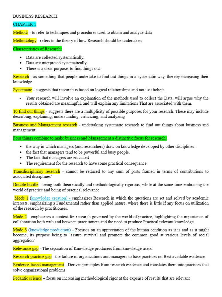 BR Reviewer 1 | PDF | Qualitative Research | Quantitative Research