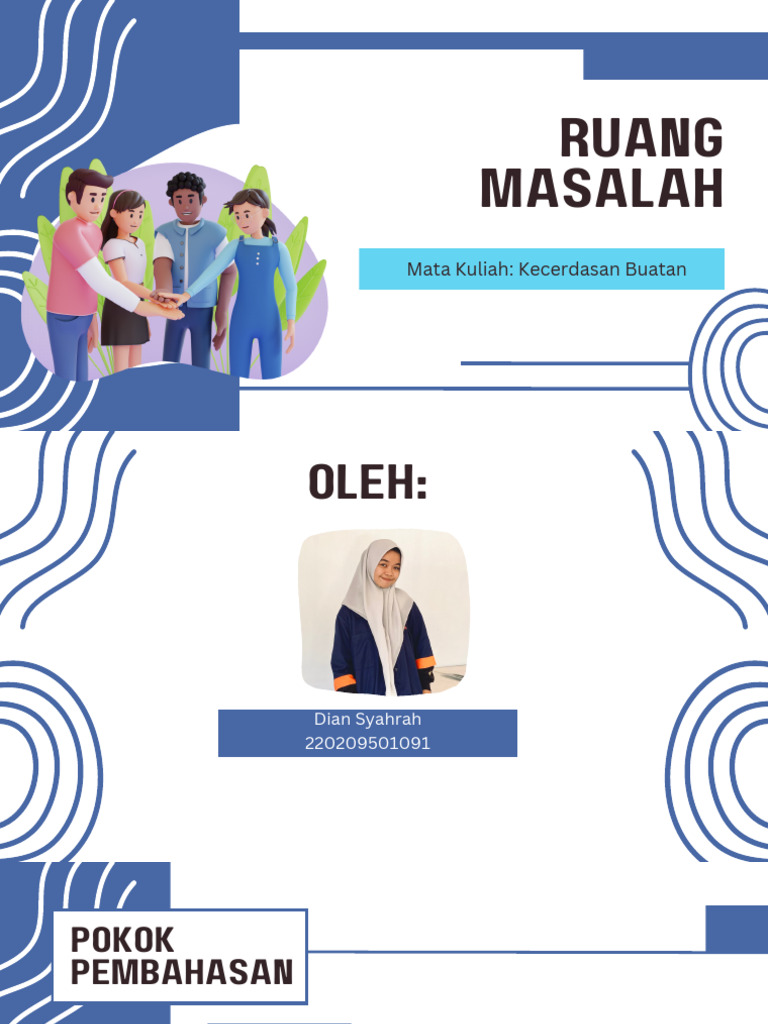 2 RUANG MASALAH - Kecerdasan Buatan - Dian Syahrah 220209501091 | PDF