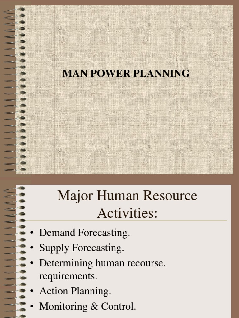 Manpower Planning | PDF | Forecasting | Statistics