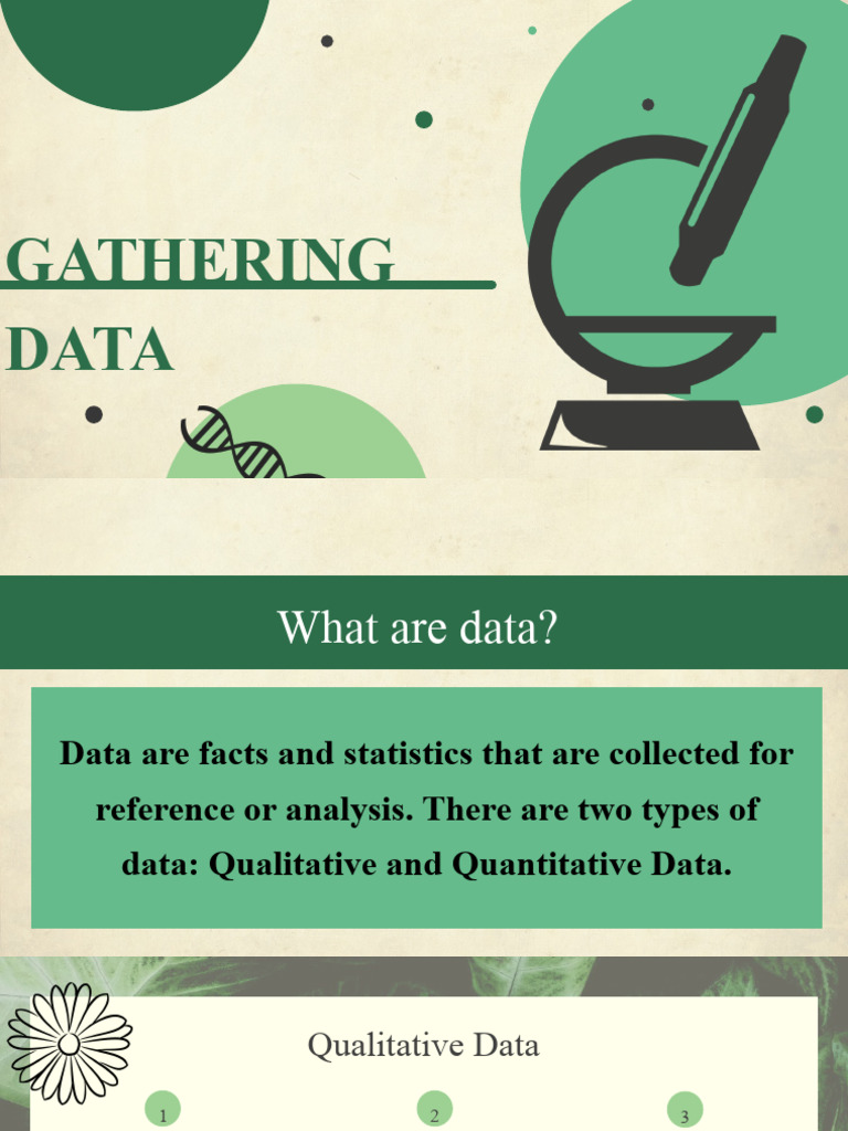 Gathering Data | PDF | Quantitative Research | Methodology