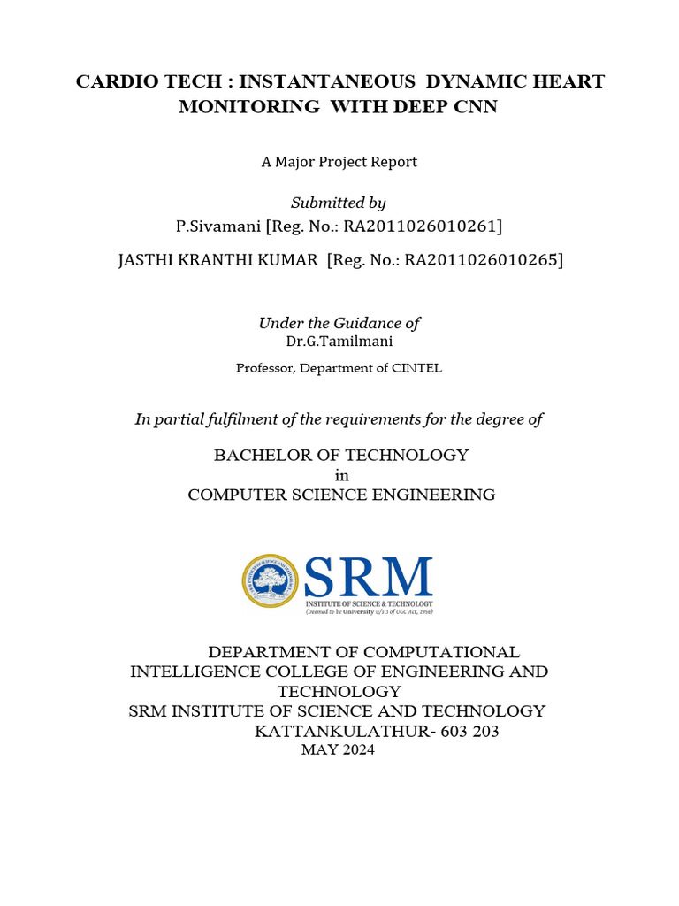 Real Time Heart Beat Detection Using Gdeepcnn 1 1 Latest Download Free Pdf Receiver