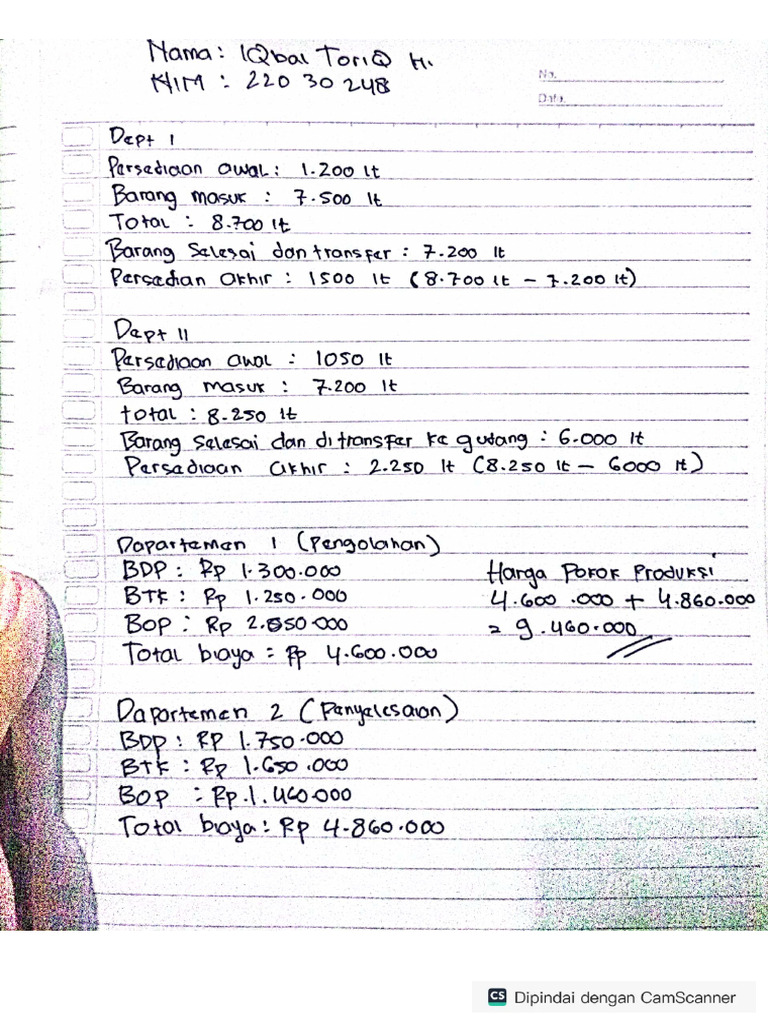 Tugas Menghitung HPP | PDF