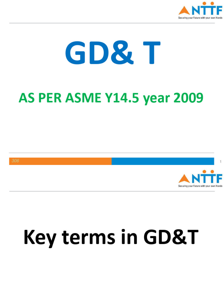 GD&T As Per Asme Y14.5 - 2009 | PDF | Engineering Tolerance | Euclidean Geometry