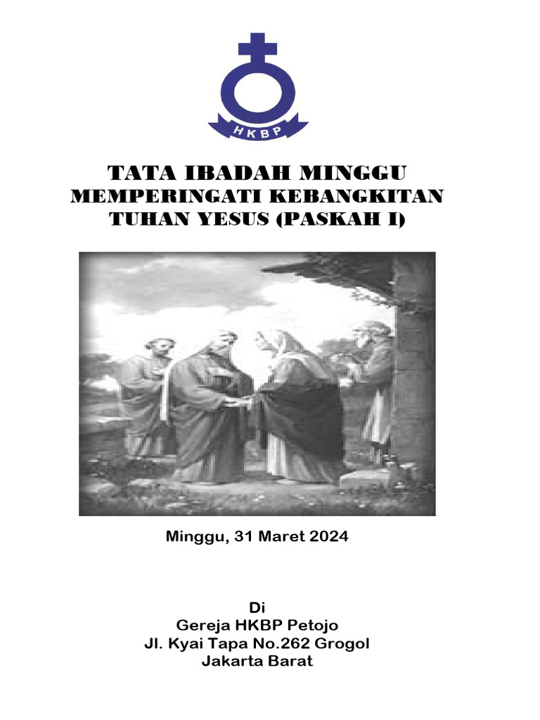 Acara Minggu, 31 Maret 2024 (INDO) | PDF
