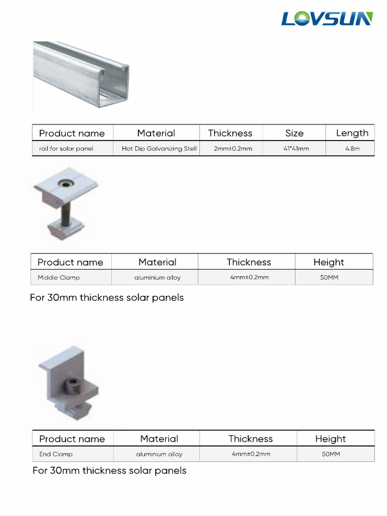 Solar mounting structures | PDF