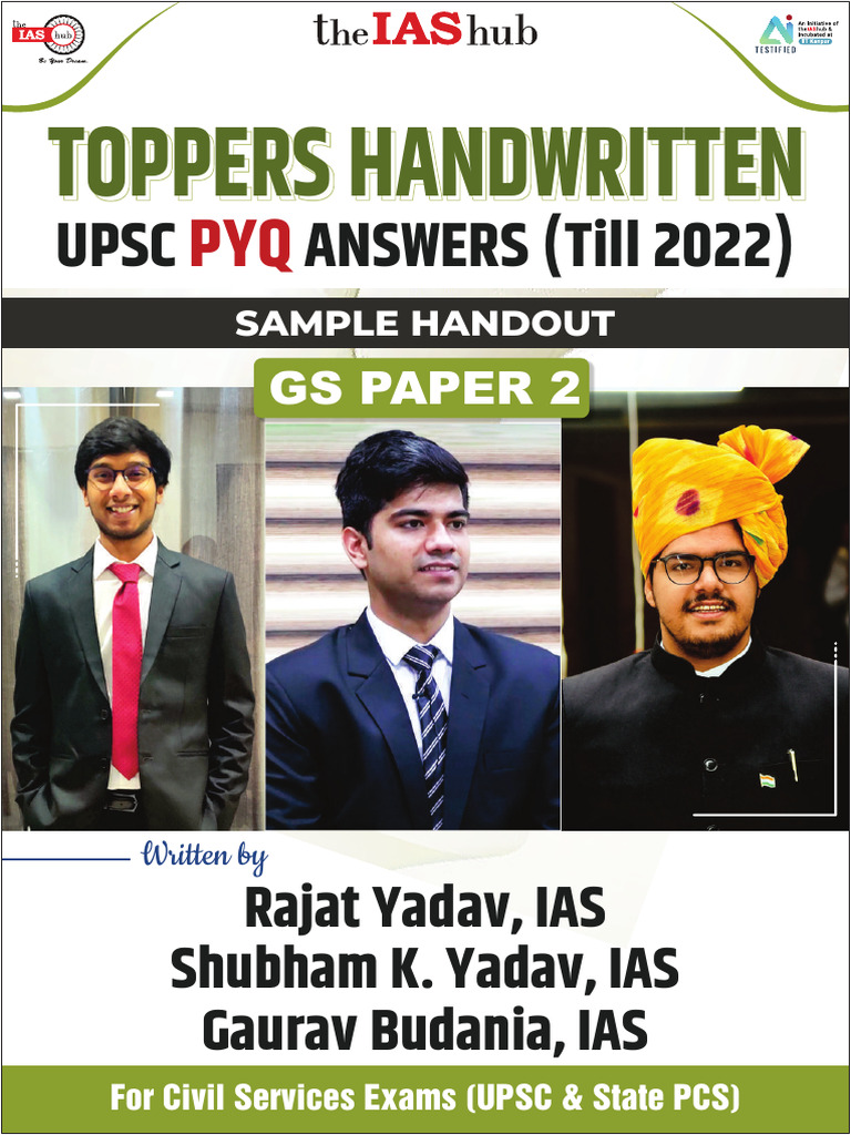 UPSC Toppers Hand Written Notes | PDF | Computers
