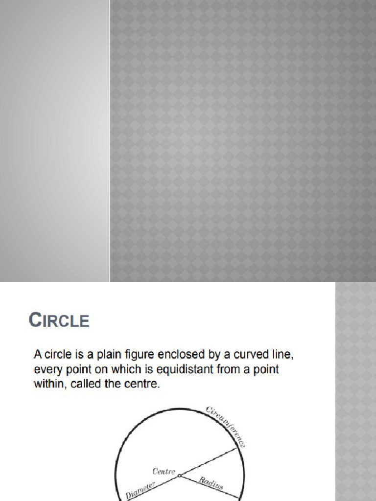 Presentation1 CIRCLE | PDF