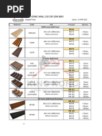WPC Fluted Panel Size and Colors | PDF