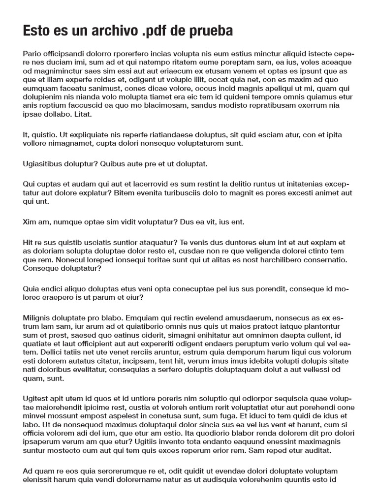 Prueba PDF | PDF