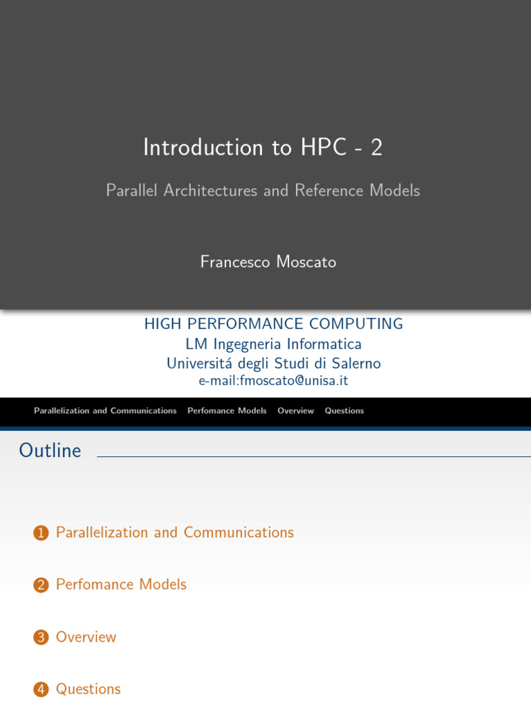 02 Introduction Pdf Parallel Computing Supercomputer