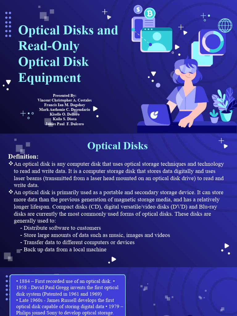 Optical Disk and Read-Only Disk Equipment | PDF | Dvd | Blu Ray Optical Disk and Read-Only Disk Equipment | PDF | Dvd | Blu Ray