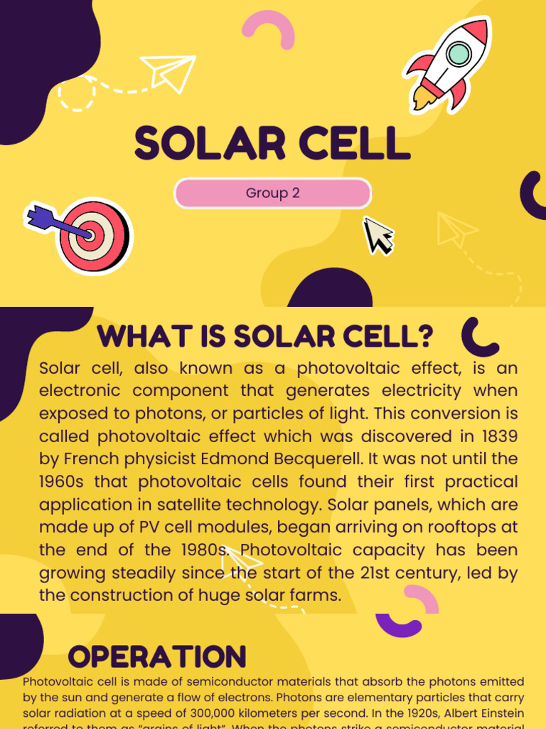 Solar Cell | PDF