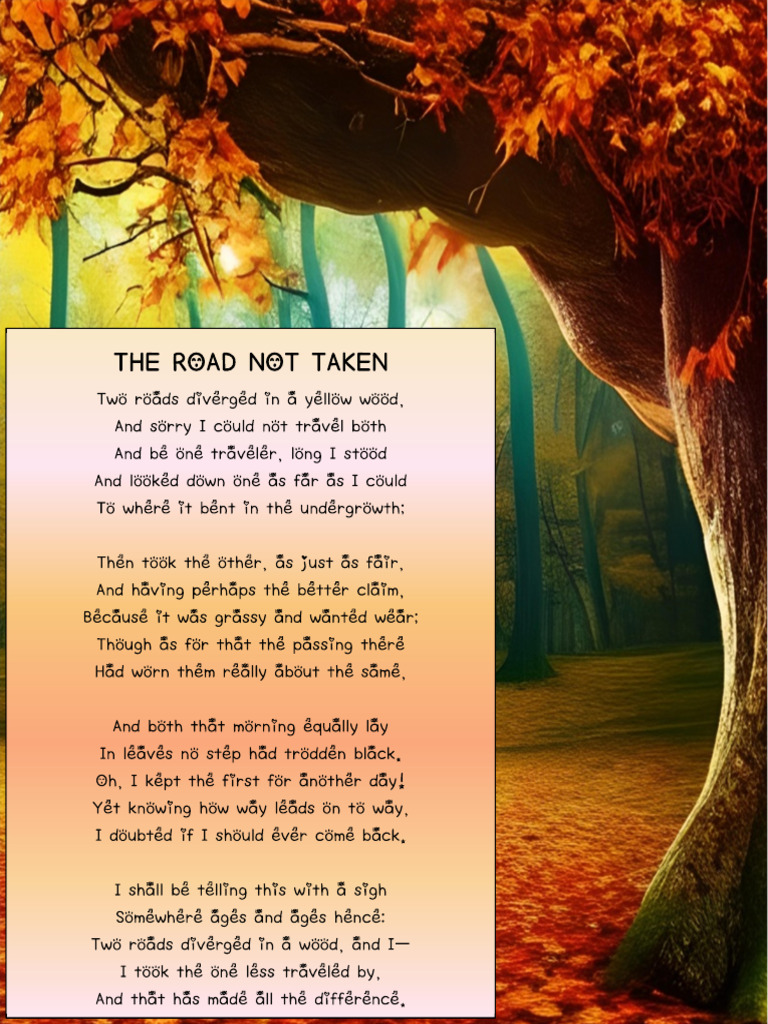 The Road Not Taken | PDF