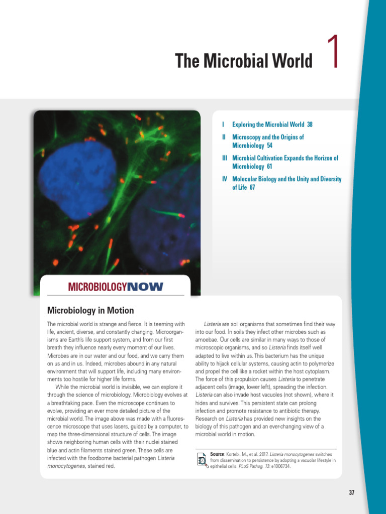 Chapter 1 Unit 1 Brock Biology Of Microorganisms Ebook Global Edition