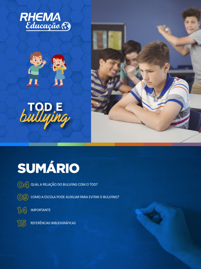 EBOOK - TOD E BULLYING Muiito Bom | PDF | Assédio moral/bullying ...