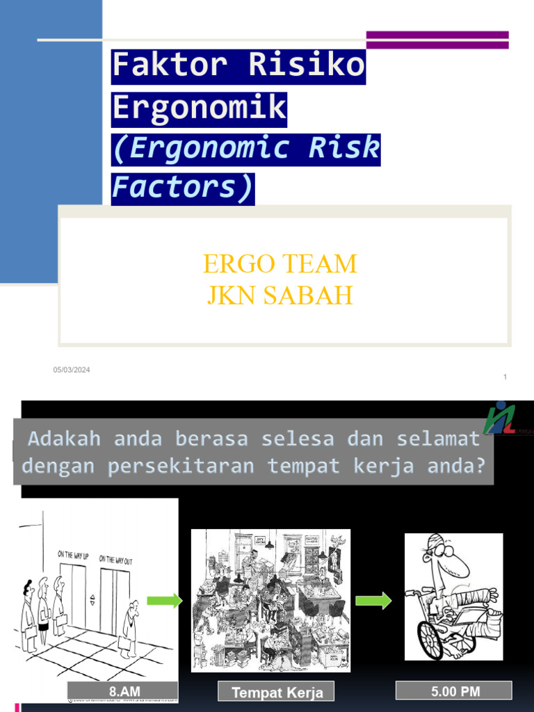 Ergonomic Risk Factors | PDF | Sains & Matematika