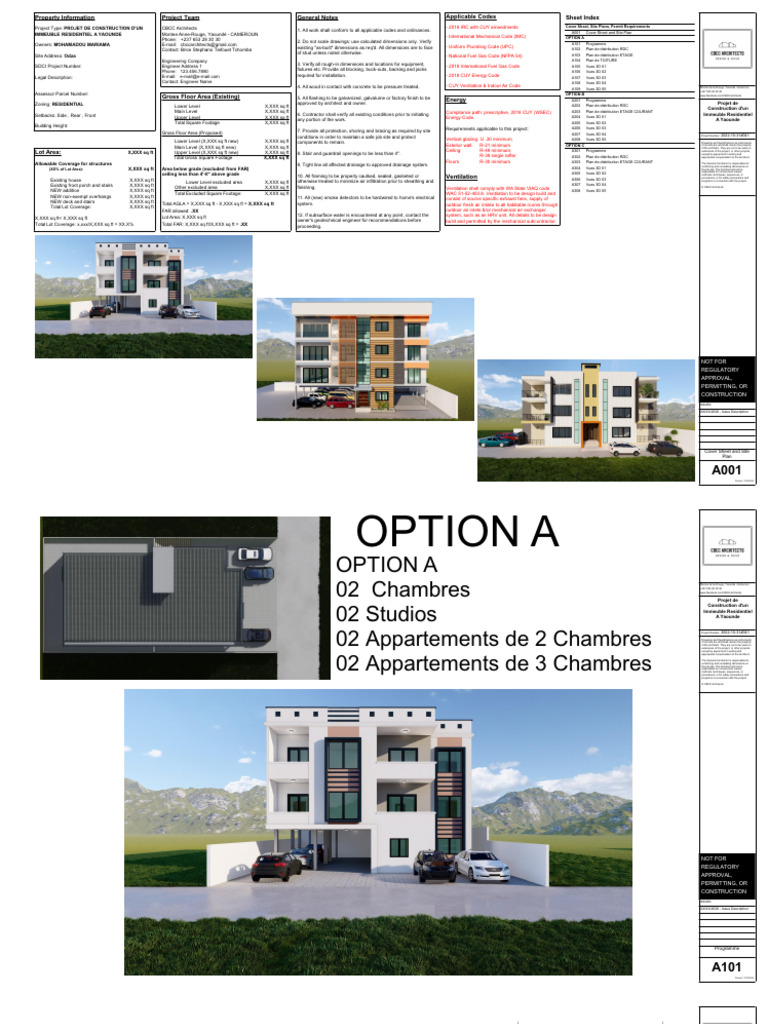 2022 - 10-31#041 - Project de Construction D Un Immeuble Residentiel A ...