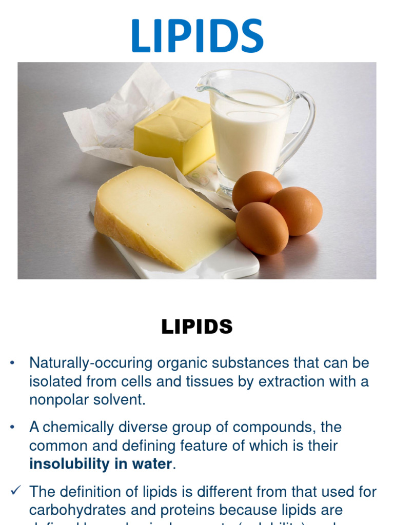 Lipids | PDF | Fatty Acid | Lipid