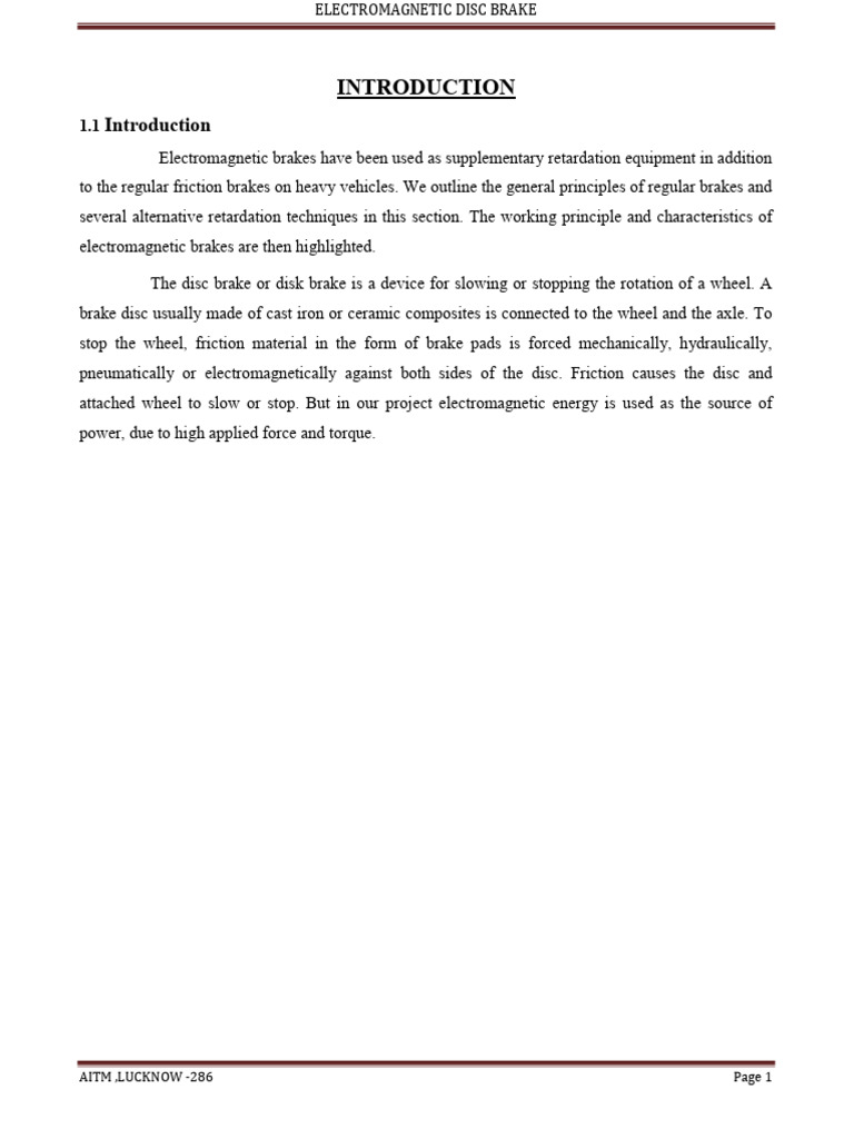 Rahul Report | PDF | Electric Motor | Magnetism