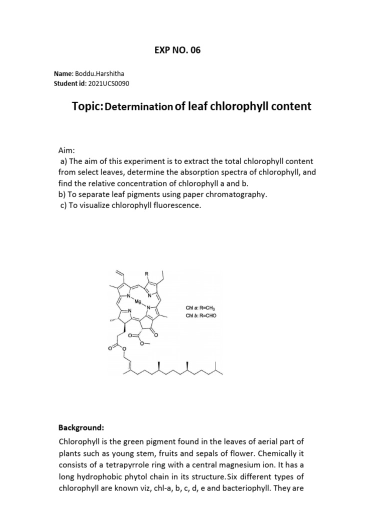 biology | PDF | Chlorophyll | Photosynthesis