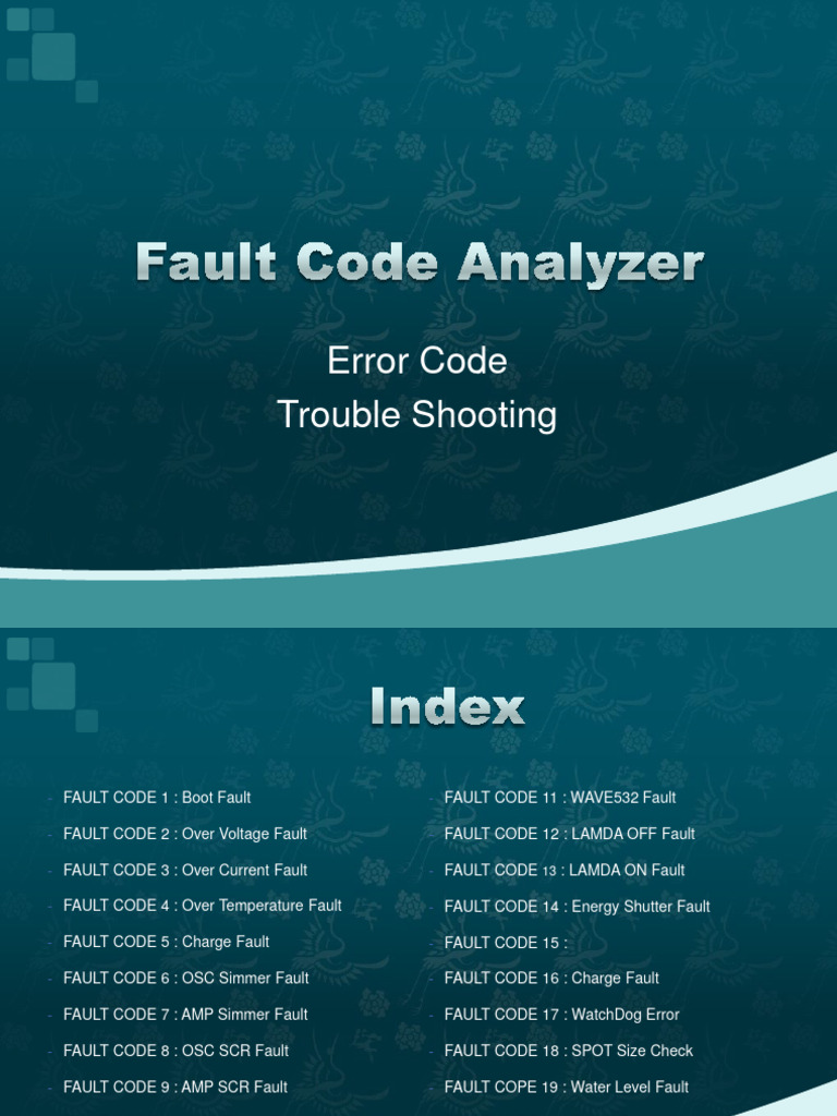 Fault Code Analyzer (Ver. 171031) - 1 | PDF | Switch | Usb