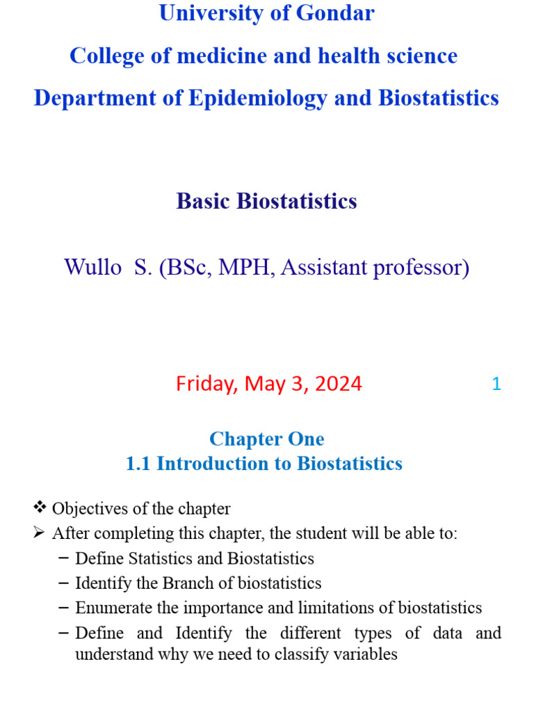 Biostatistics Pdf Level Of Measurement Mode Statistics