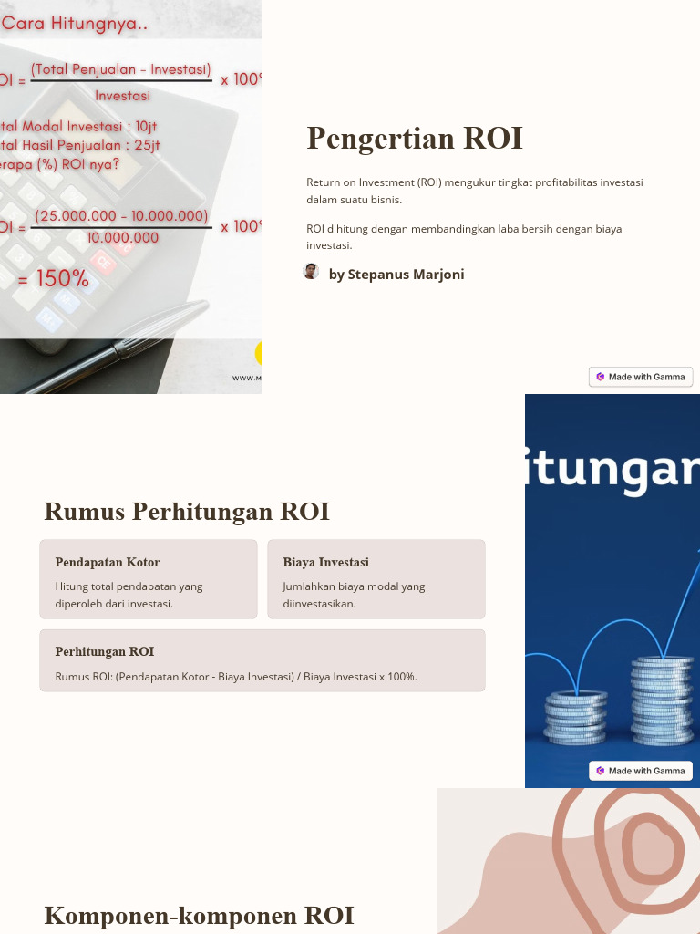 Pengertian ROI | PDF