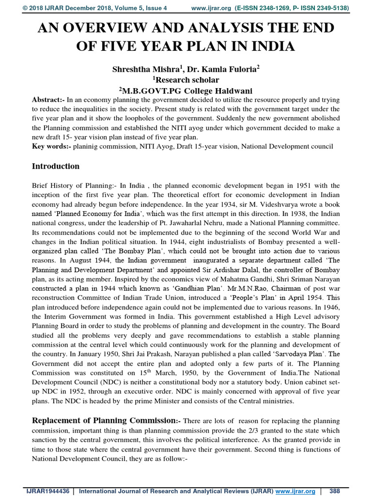 Analysis of 5 Year Plan | PDF | Economic Growth | Gross Domestic Product