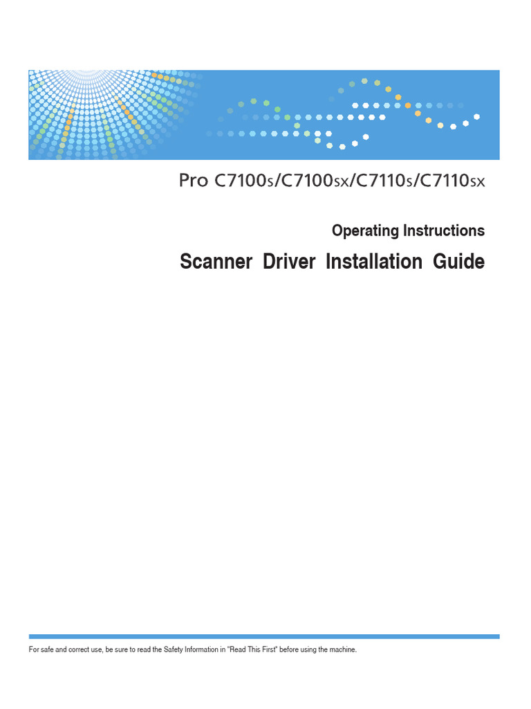 04 - Scanner Driver Installation Guide | Download Free PDF ...