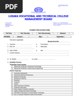 2025 Technical College Advert and Application Form1725005444 | PDF