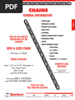 Stud Link Anchor Chain Weights Chart | PDF | Watercraft | Water Transport