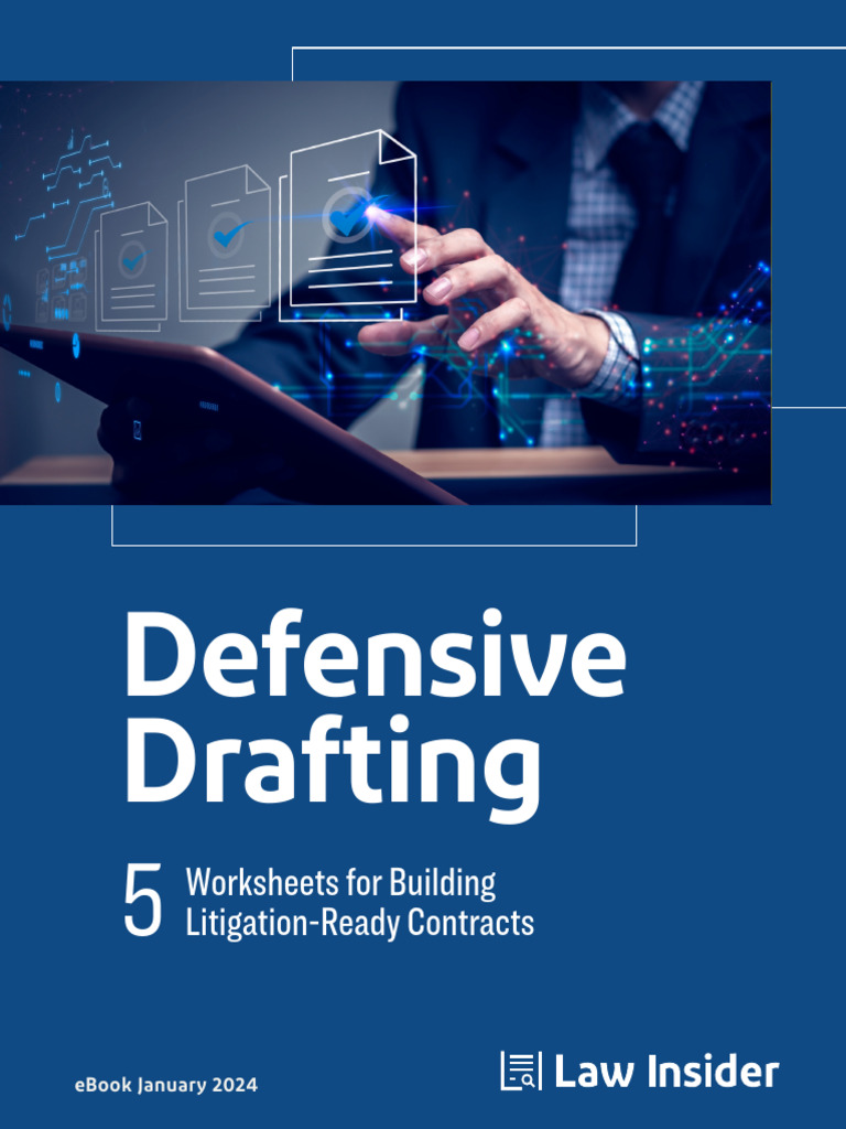 Defensive Drafting | PDF | Alternative Dispute Resolution | Indemnity